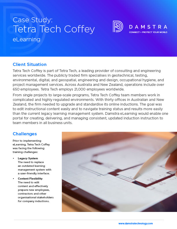 Enterprise Learning Management System - Damstra Technology